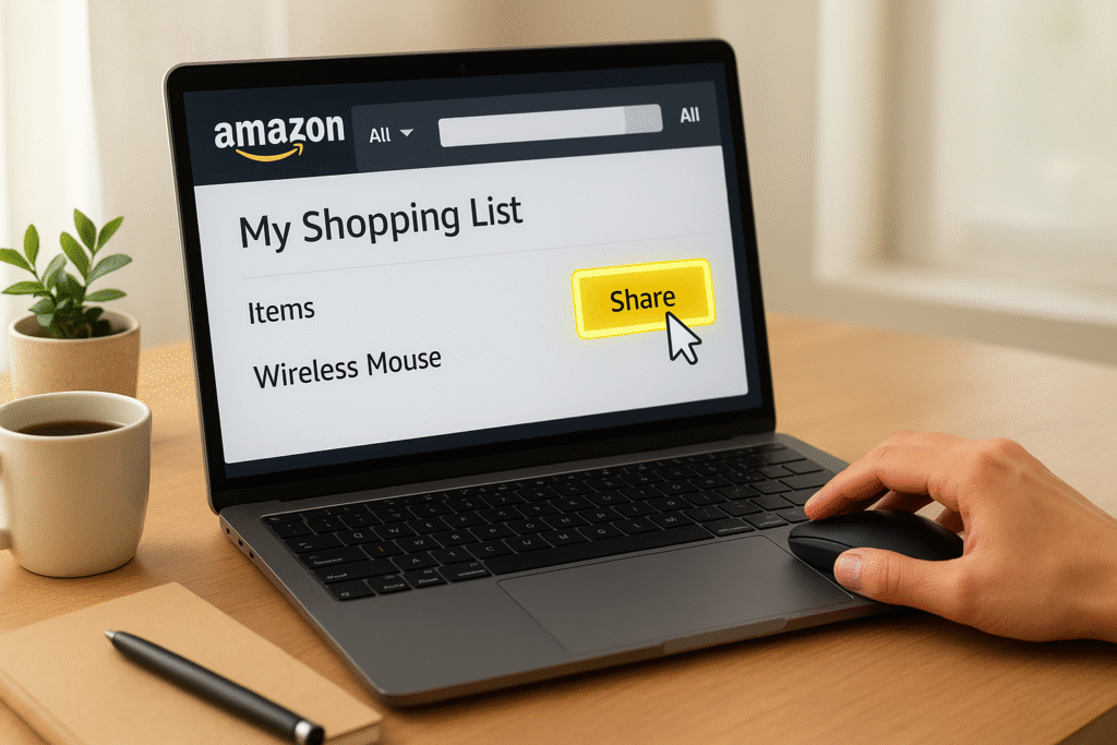 How to Share a List on Amazon in Just a Few Clicks
